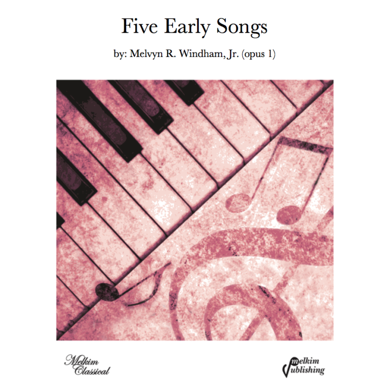 Five Early Songs (Sheet Music for Piano) — op. 1 – Melkim Publishing